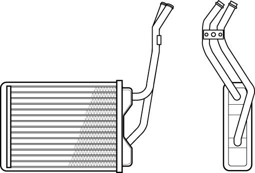 Heater Core Holden Commodore Vn Vp Vr Vs Statesman Vq Vr Vs