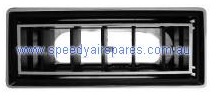 Vintage Air Dash Mount Rectangular Vent Suits 63mm Duct Black with ...