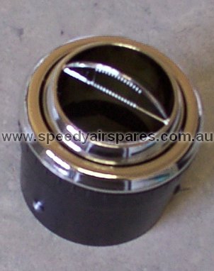 Vintage Air Eyeball Vent Chrome suits 63mm duct - Speedy Air Spares