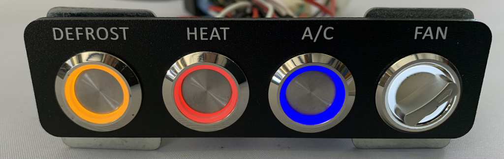 'EVO 2 Climate Changer' (540mm wide) Air conditioning with 12V Heating ...